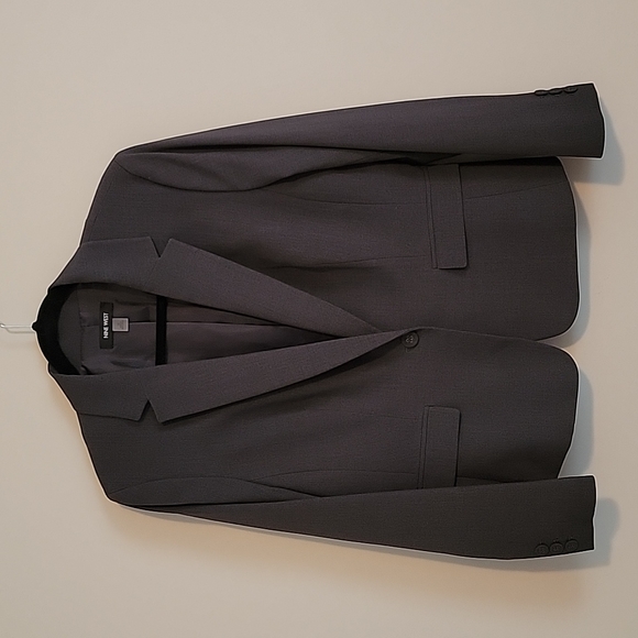 Nine West | Jackets & Coats | Dark Gray Nine West Blazer | Poshmark